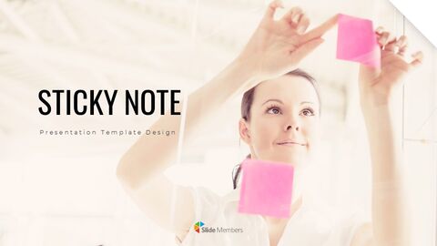 Sticky Note Google PPT Templates