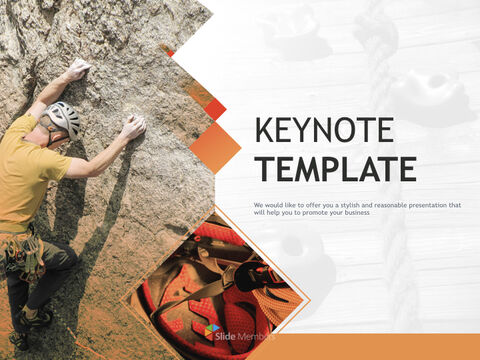 Libérer escalade - Téléchargement gratuit du modèle Keynote