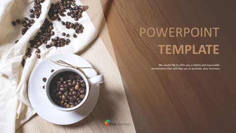 Fragrant Coffee Beans - PowerPoint Images Free Download