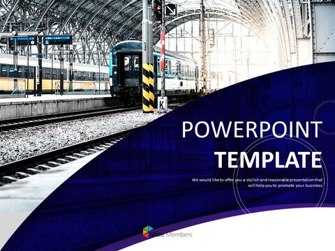 Free Images for PowerPoint - Old Train Station