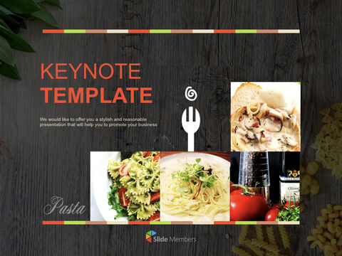 Free Images for Presentations - Cream Pasta|Keynote|Slides