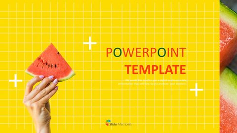 Fresh Watermelon - Free Presentation Template