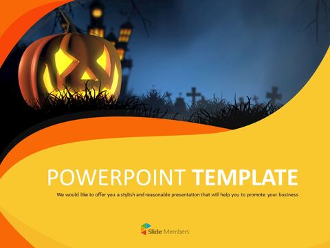 Halloween Pumpkin - Free PPT Sample