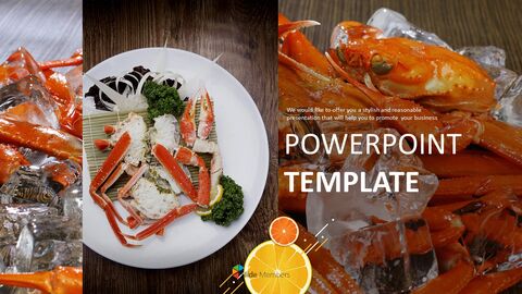 Snow Crab - Free PowerPoint Template Design