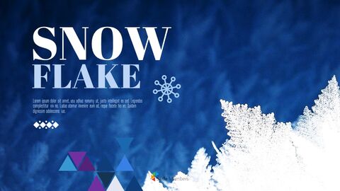 Snowflake Google Presentation Templates