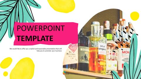 Various Bottle - PowerPoint Free