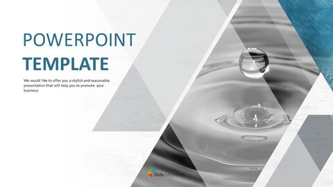 Water Drop - PowerPoint online Free