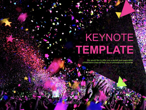 Fancy Festival - Keynote Template Free