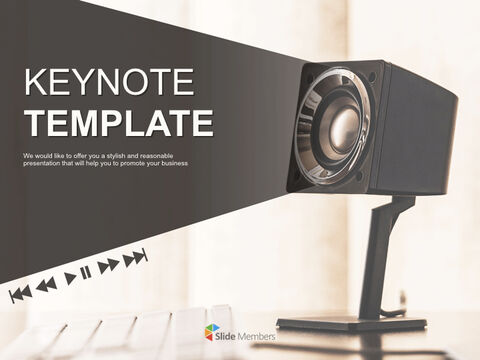 Free Keynote Templates - Speakers for Interior