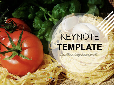 Healthy Food - Keynote Template Free