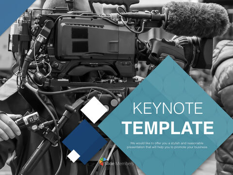 Keynote Template Free - Film Shooting