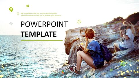 Free Google Slides Backgrounds - Sea Trip