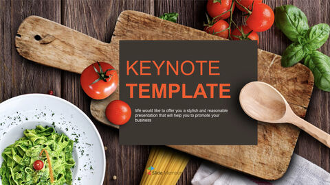 Keynote Template Free - Italian Food