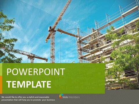 Building Construction - Free Google Slides Template