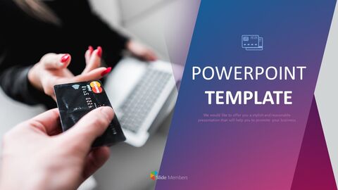Credit Card Payment - Google Slides Template Free Download