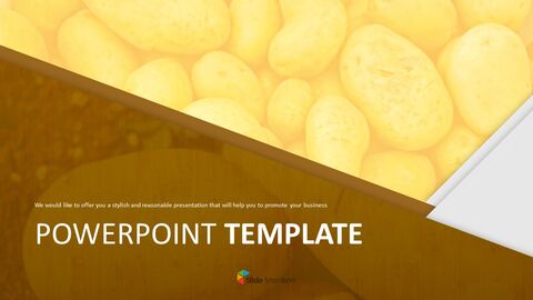 potato slides template