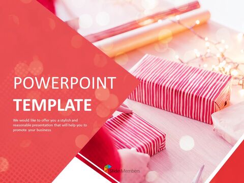 Gift Wrapping - Free Presentation Templates