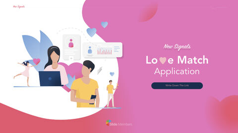 Love Match Application Apple Keynote for Windows