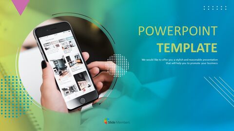 Smartphone Usage - Google Slides Template Free