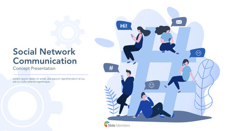 Social Network Communication Keynote