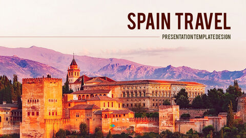 Spain Travel premium PowerPoint Templates