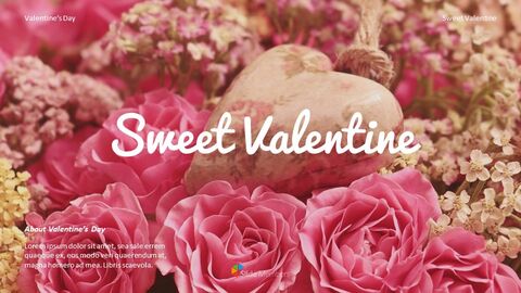 Sweet Valentine Google Slides Themes for Presentations