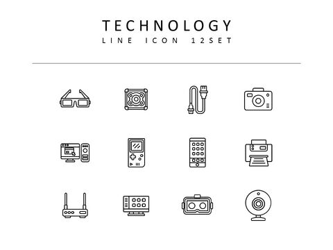 Technology Icon Resources for Designers|Diagram