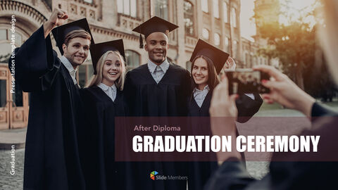 Graduation ceremony Apple Keynote Template