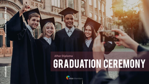 Graduation ceremony Presentation PowerPoint Templates Design