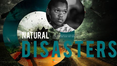 Natural Disasters PPT Background Images