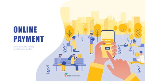 Online Payment Service Business Presentation Templates