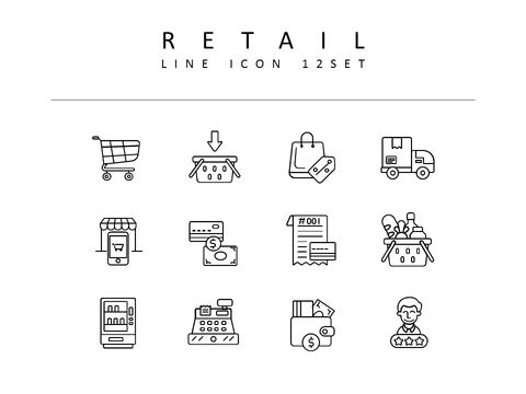 Retail Vector Source|Icon|Diagram