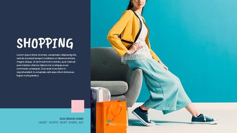 Shopping Google Slides Presentation Templates