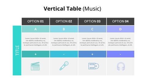 Table Design Diagram (Music)