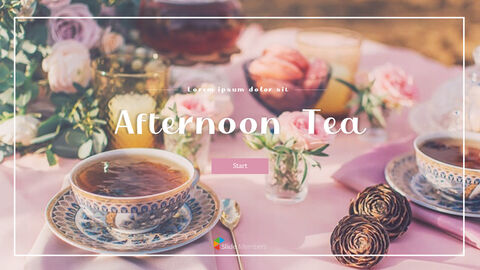 Afternoon Tea PowerPoint Presentation Examples