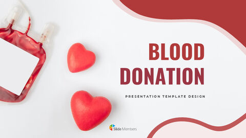 Blood Donation Business Presentation Templates