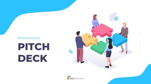 Business Concept Pitch Deck Modern PPT Templates