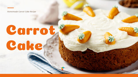 Carrot Cake Presentations PPT