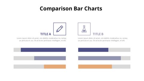 Comparison Bar Chart Diagram