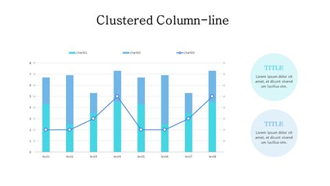 Line and Stacked Column Mix Chart