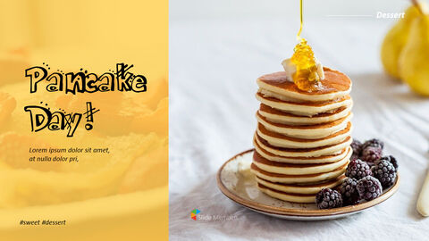 팬케이크 데이 비즈니스 프리젠테이션