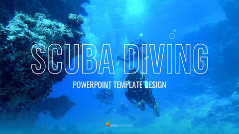 Submarinismo Formato de PowerPoint