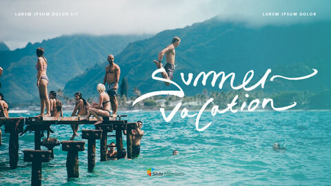 Summer Vacation Presentation Format