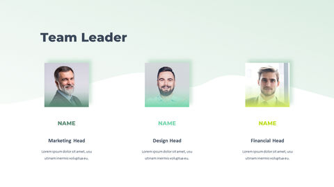 Team Leader Slide Layout|Our|Single