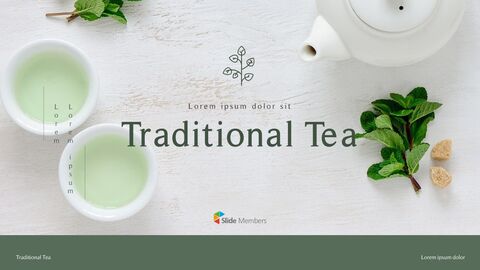 Traditional Tea Presentations PPT