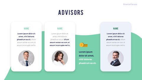 Advisors Page Template|Our Team|Single Slides