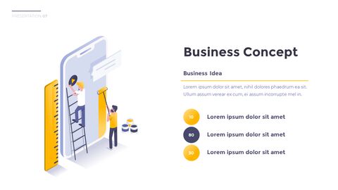 Business Concept PPT Background|Model|Single Slides