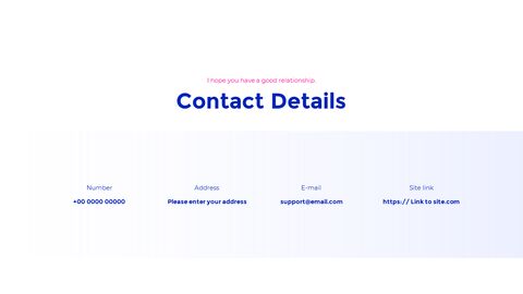 Contact Us Page Template
