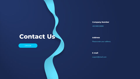 Contact Us Simple Deck|Single Slides