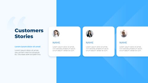 Customers Stories Deck|Single Slides